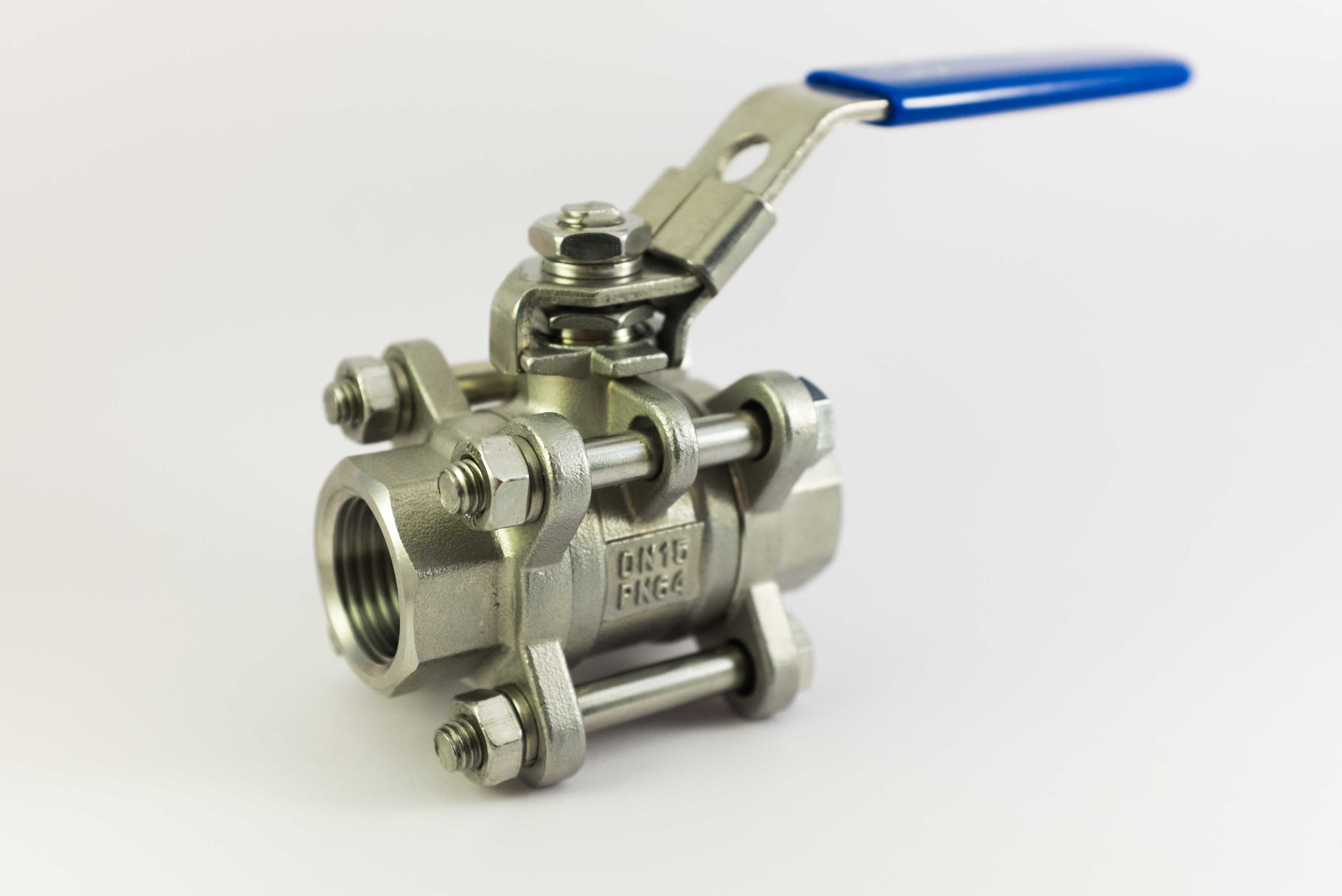 Vanne 3 pièces Inox 1/2″ BSP – Micro brassage