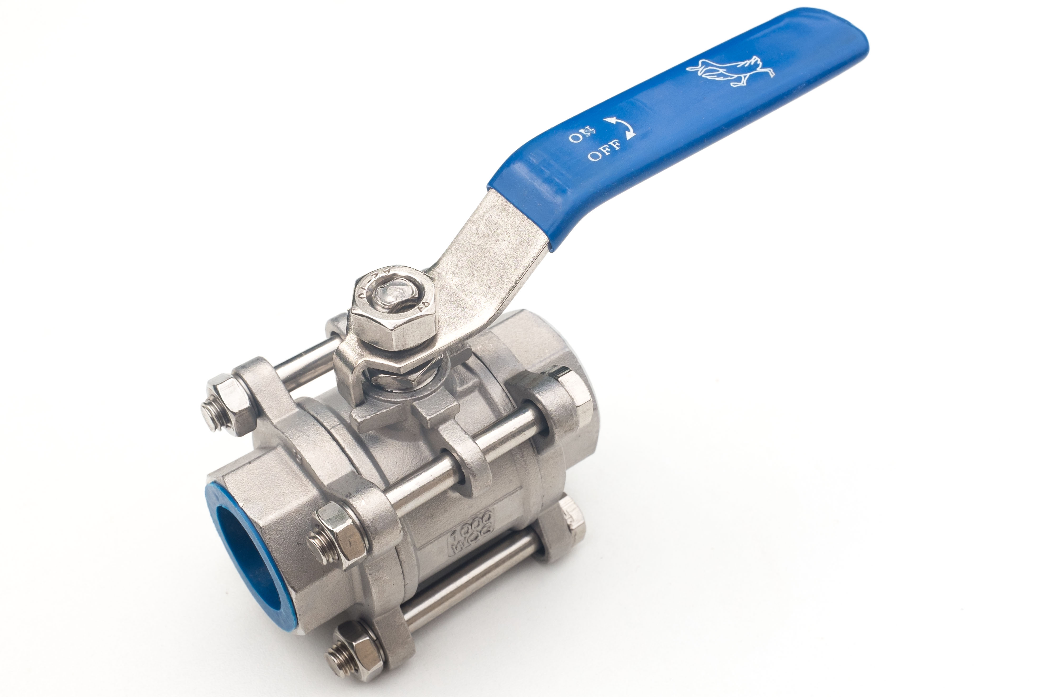 Vanne 3 pièces Inox 1″ BSP – Micro brassage