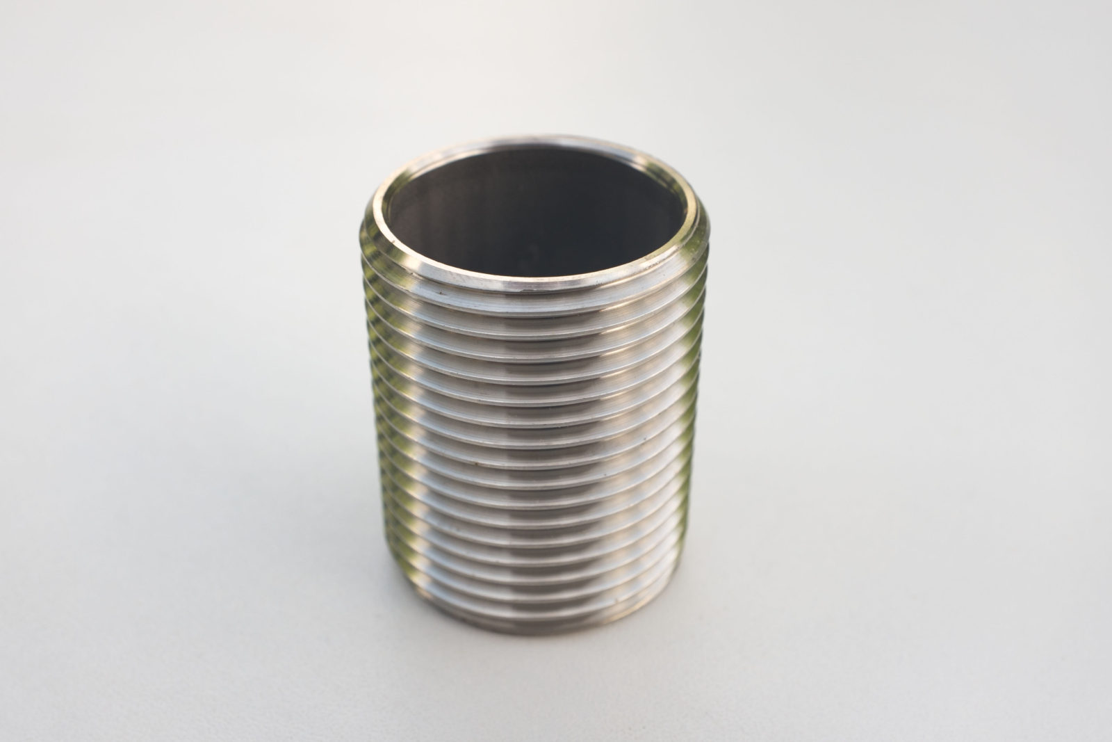 Bobine entièrement fileté Inox 1" BSP 42mm - Micro brassage