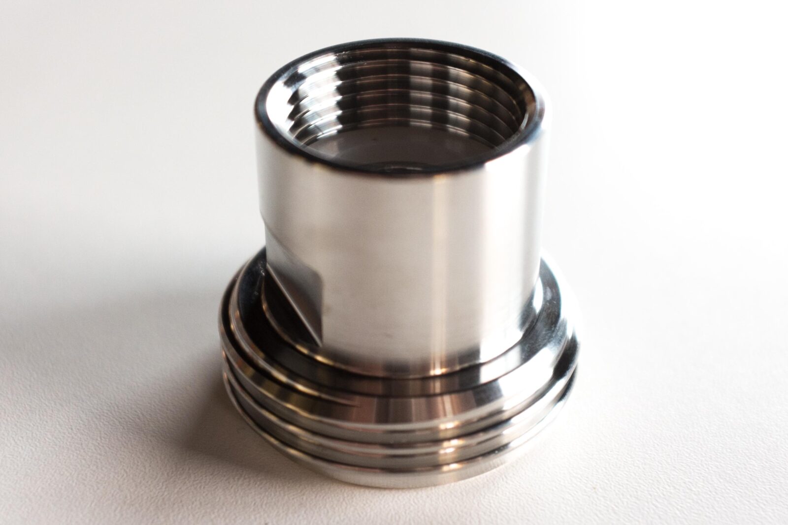 Adaptater DIN 25 Male – 1″ BSP Female with integrated seal - Micro brassage