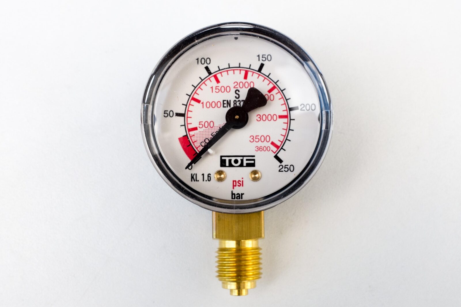 Manomètre CO2 250 bar - Micro brassage